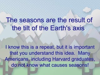 Seasons | PPTX