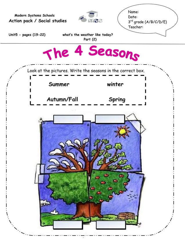 Seasons | DOCX