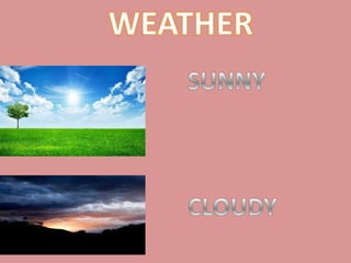Seasons and weather | PPT