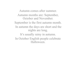 Seasons | PPT