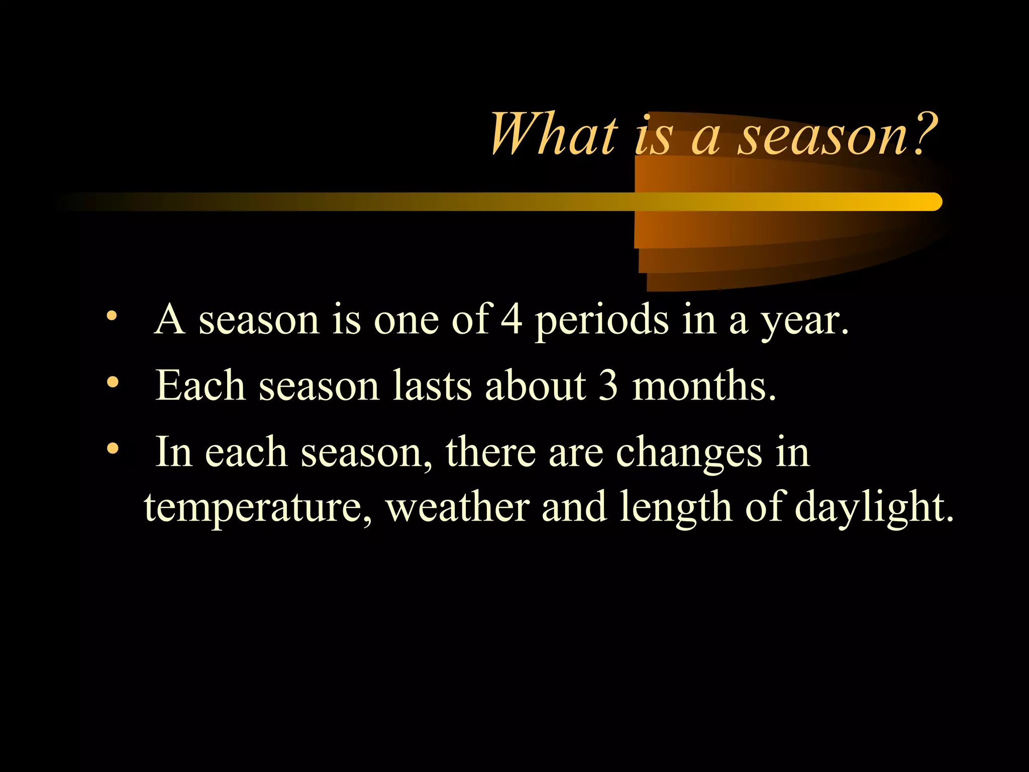 Seasons | PPT