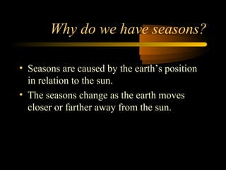 Seasons | PPT