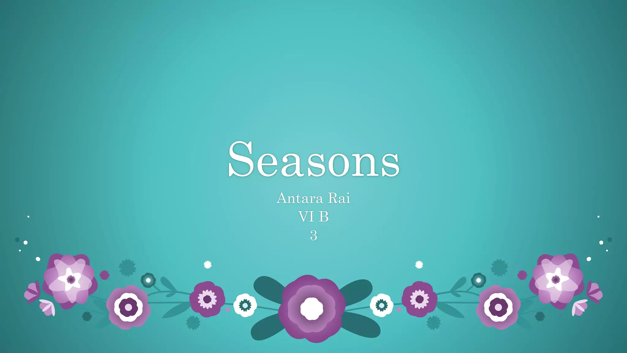 Seasons | PPTX