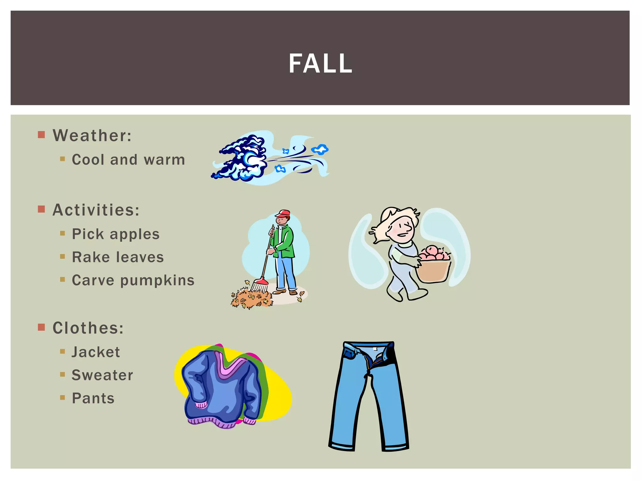 Seasons- Student PowerPoint Example | PPTX