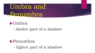 Seasons and eclipses | PPTX