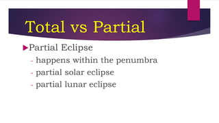 Seasons and eclipses | PPTX
