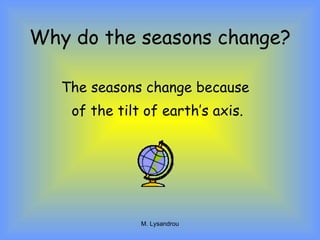Seasons and Weather | PPT