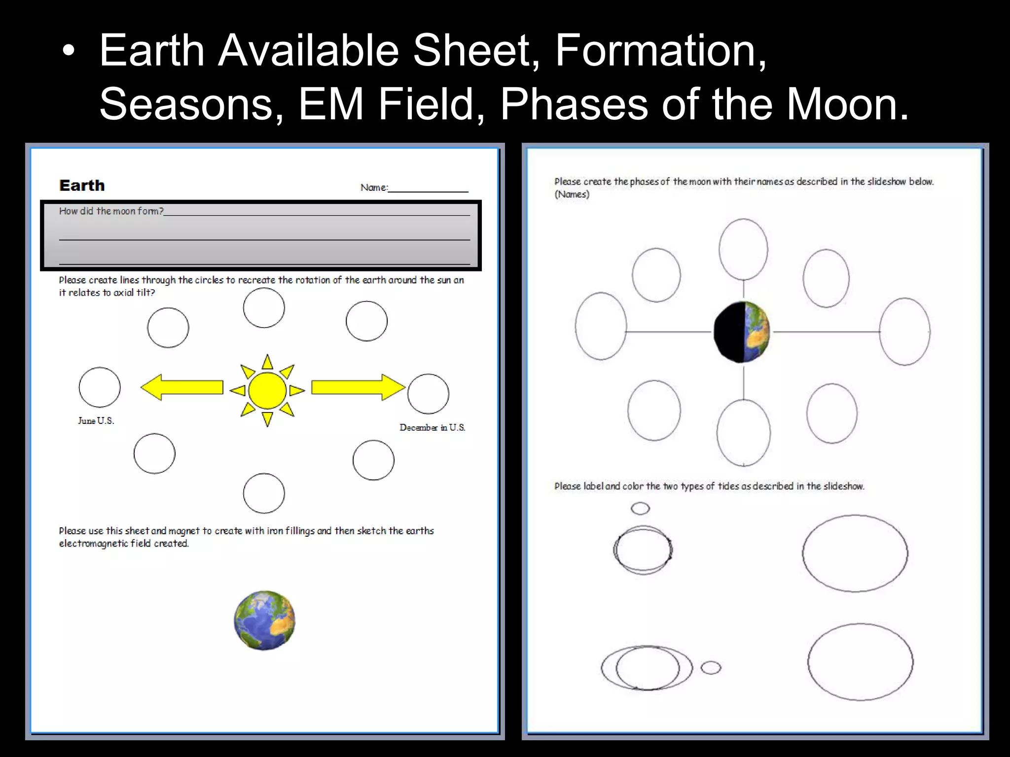 Seasons, Earth, Axial Tilt Lesson PowerPoint | PPTX