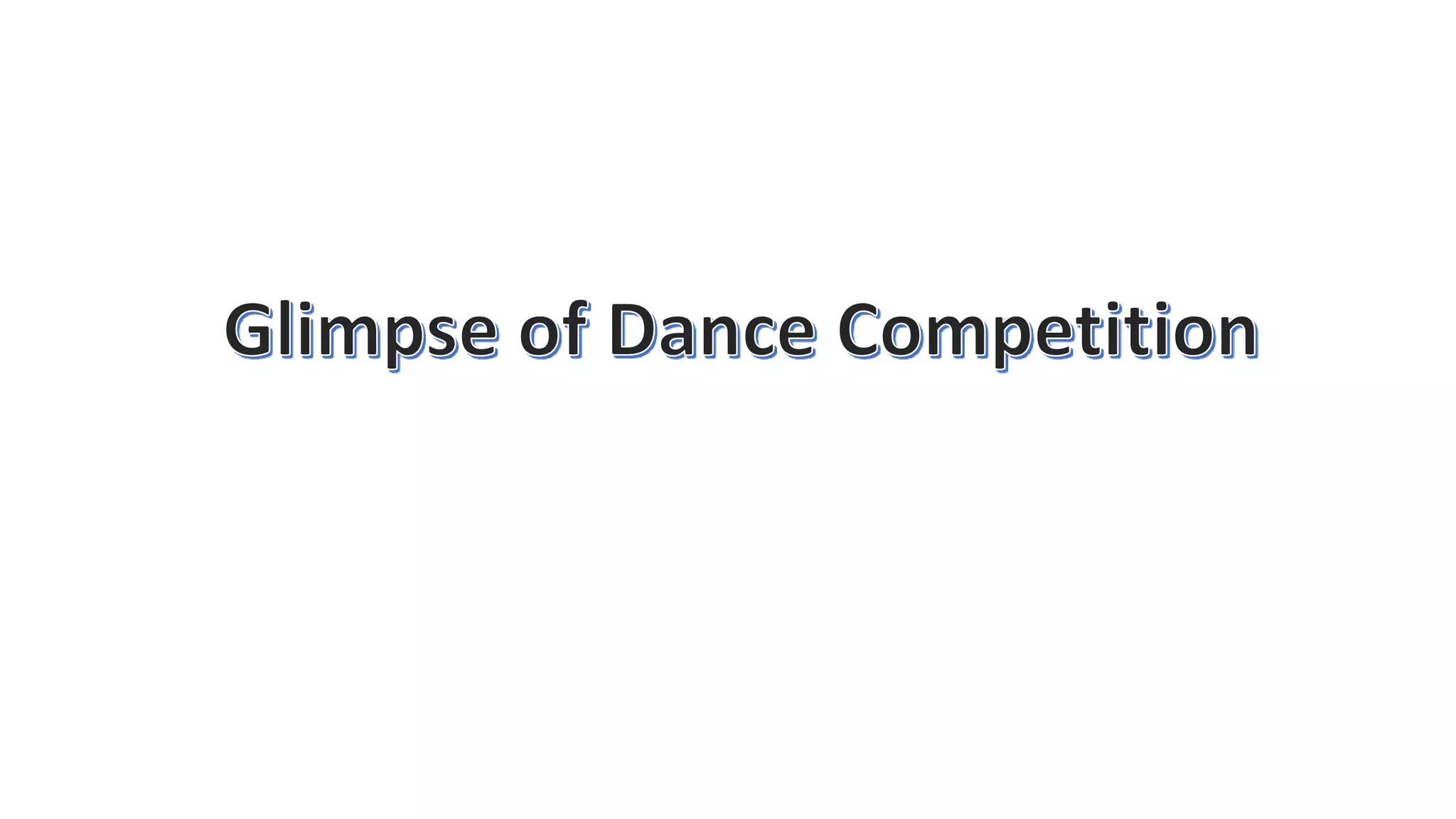 Seasons festival - dance competition | PPTX