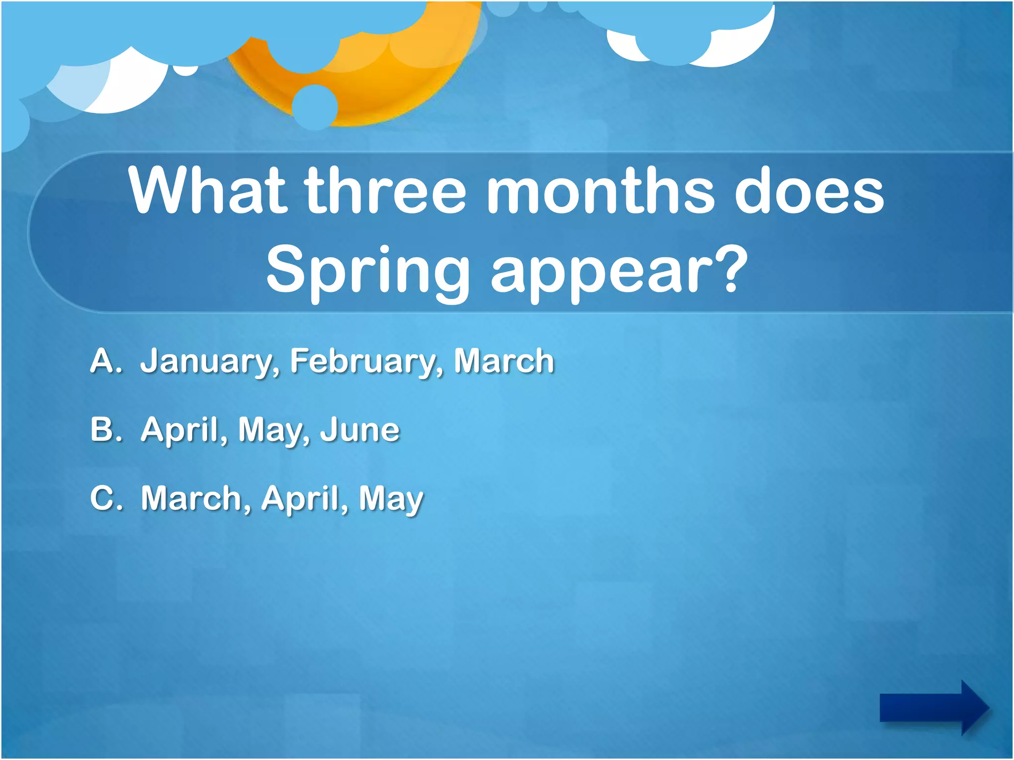 Seasons jeopardy | PPT