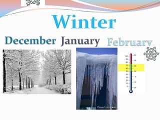Seasons lesson power point | PPTX