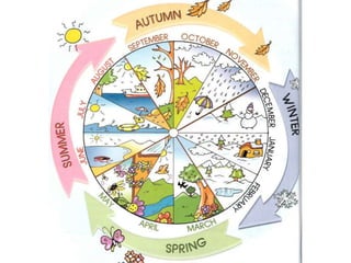 Seasons, months and the weather | PPSX