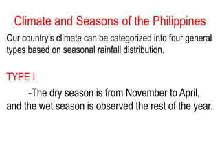 Seasons of the phils | PDF