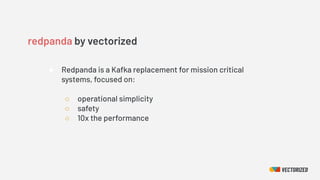 Seastar Summit 2019 vectorized.io