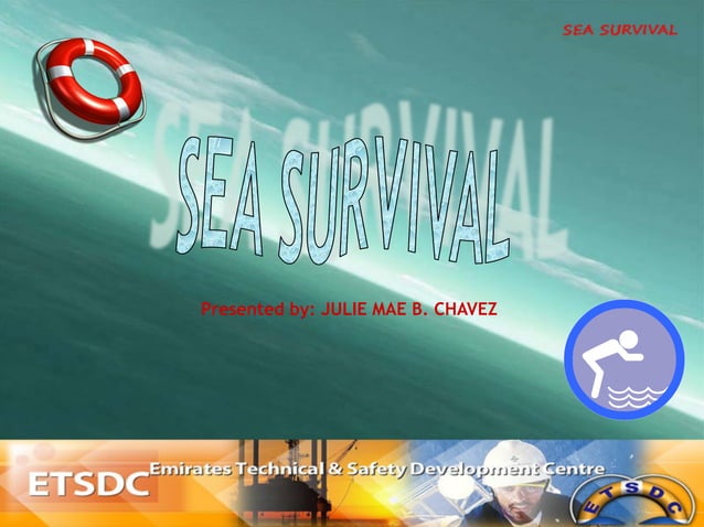 Sea Survival (JM ETSDC Slide) | PDF | First Aid | Injuries