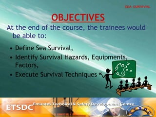 Sea Survival (JM ETSDC Slide) | PDF