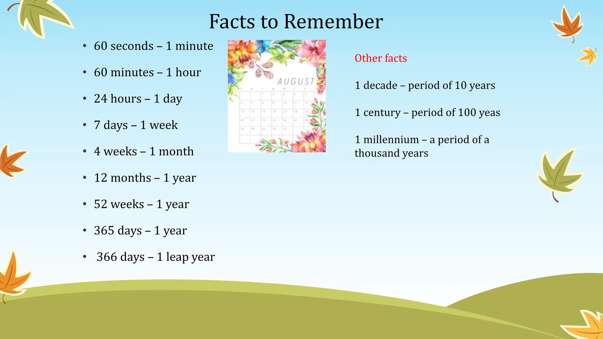 S.E.A Mathematics Reading time and the different types of clocks | PPTX