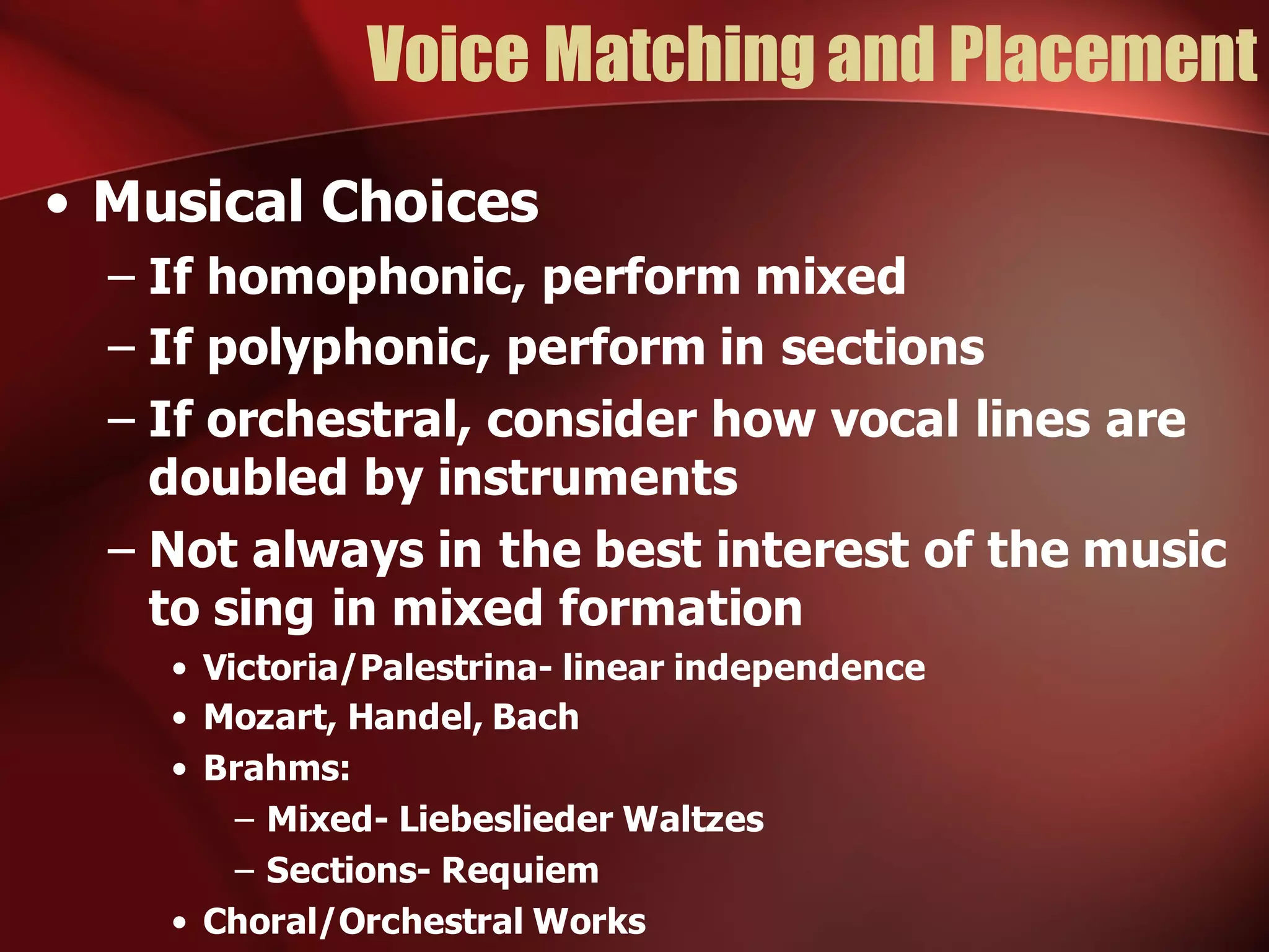 Seating, Placement, and Vital Colors | PDF