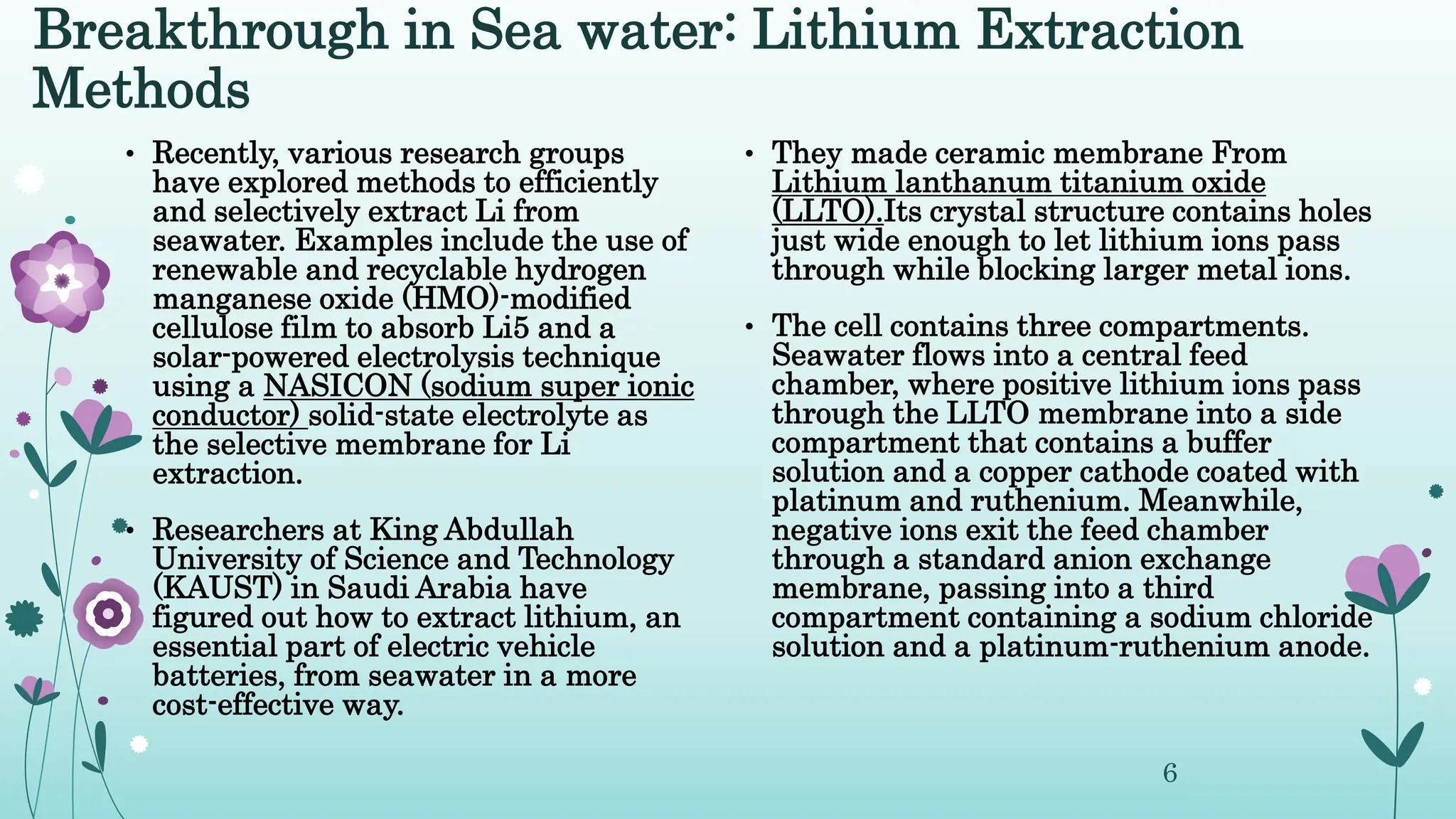 Sea to Cell The Future of Lithium Extraction from Ocean Water.pptx