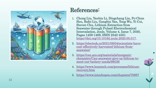 Sea to Cell The Future of Lithium Extraction from Ocean Water.pptx