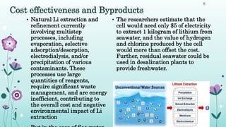 Sea to Cell The Future of Lithium Extraction from Ocean Water.pptx