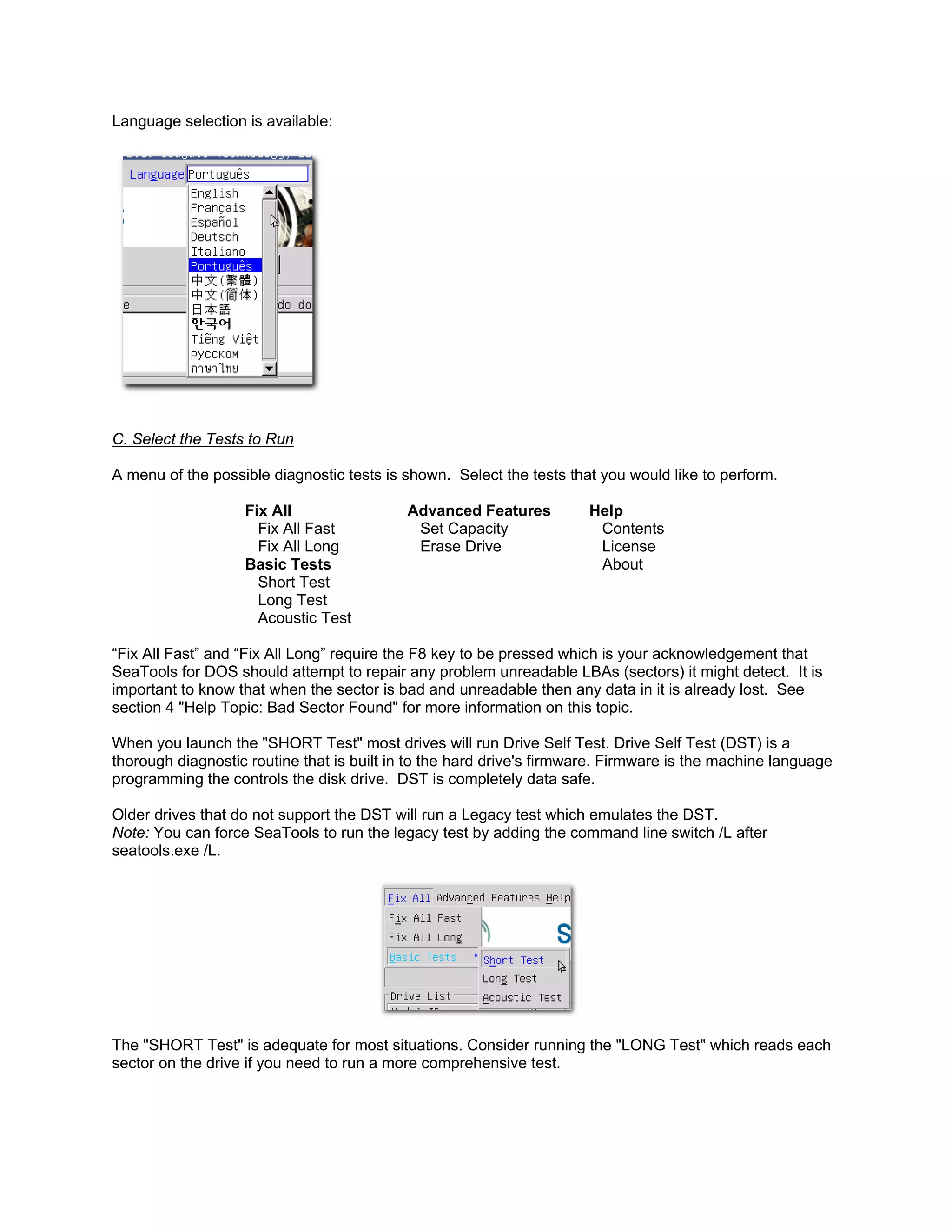 Seatools dos-guide | PDF