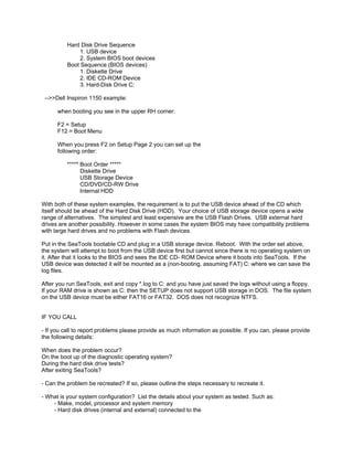 Seatools dos-guide | PDF