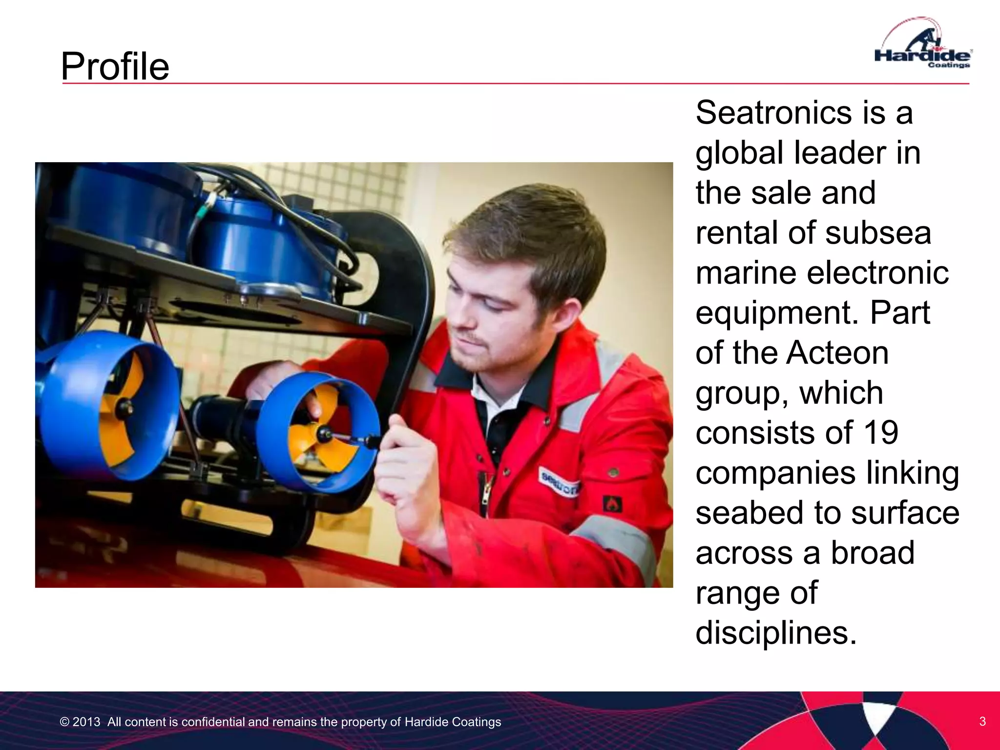 Subsea and ROV equipment – Seatronics case study | PPTX
