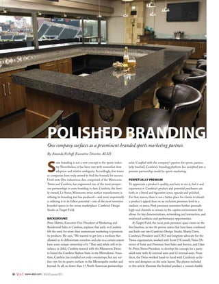 SEAT magazine, published by the Association of Luxury Suite Directors ...