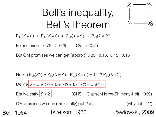 Epidemiology Meets Quantum: Statistics, Causality, and Bell's Theorem | PPT | Free Download