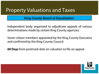 King County Assessor's Office presentation on property values | PPT