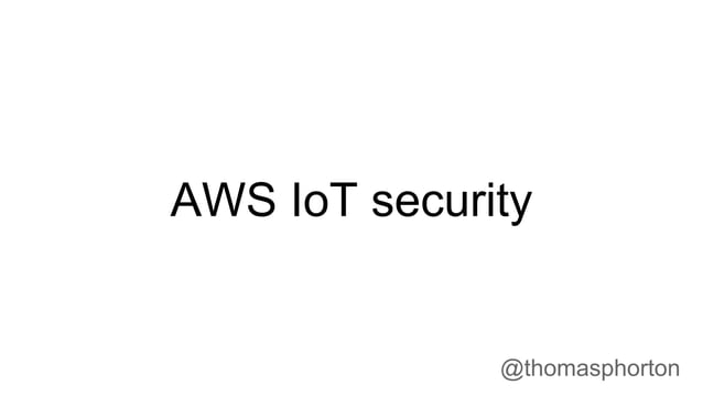 Building With Mqtt And Aws Iot Pptx Cloud Computing Internet