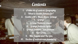 Seattle music scene | PPT