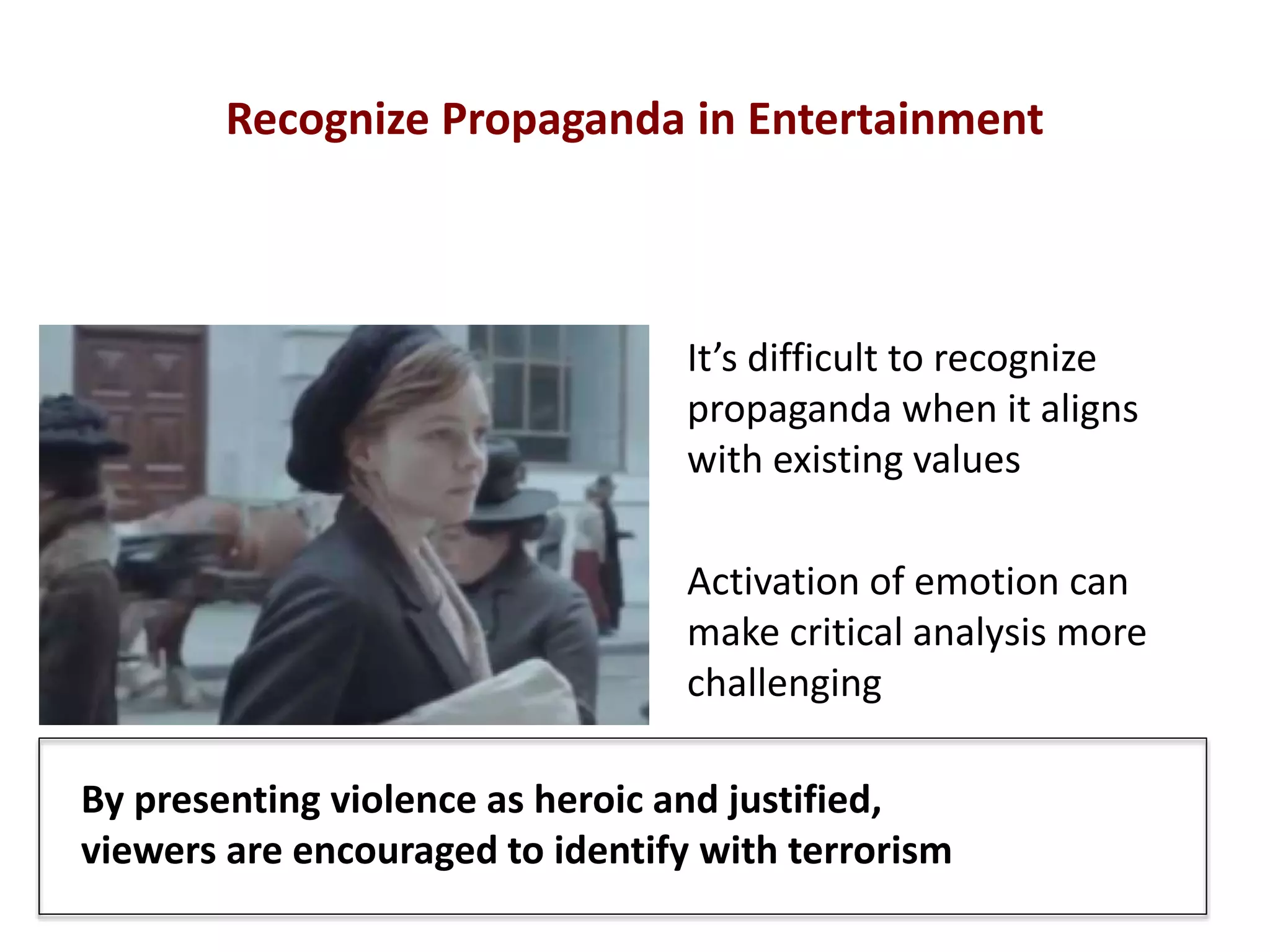 Mind Over Media: Teaching About Propaganda | PPT