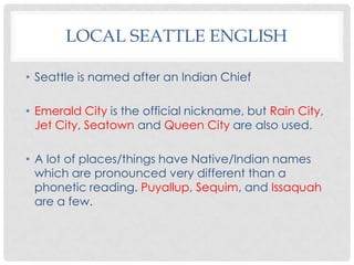 Seattle presentation | PPTX
