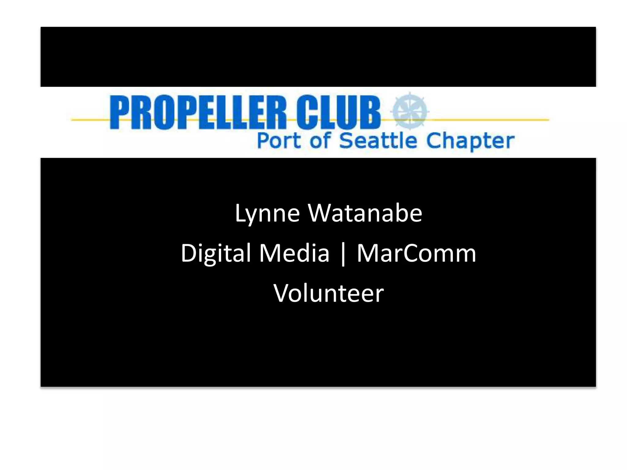Seattle Propeller Club | PPT