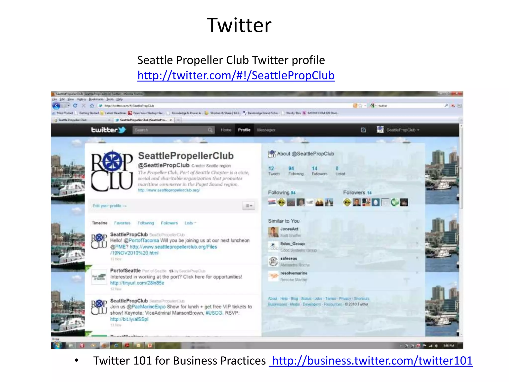 Seattle Propeller Club | PPT