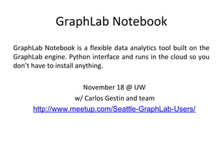 Seattle scalability meetup intro slides 23 oct 2013 | PPT