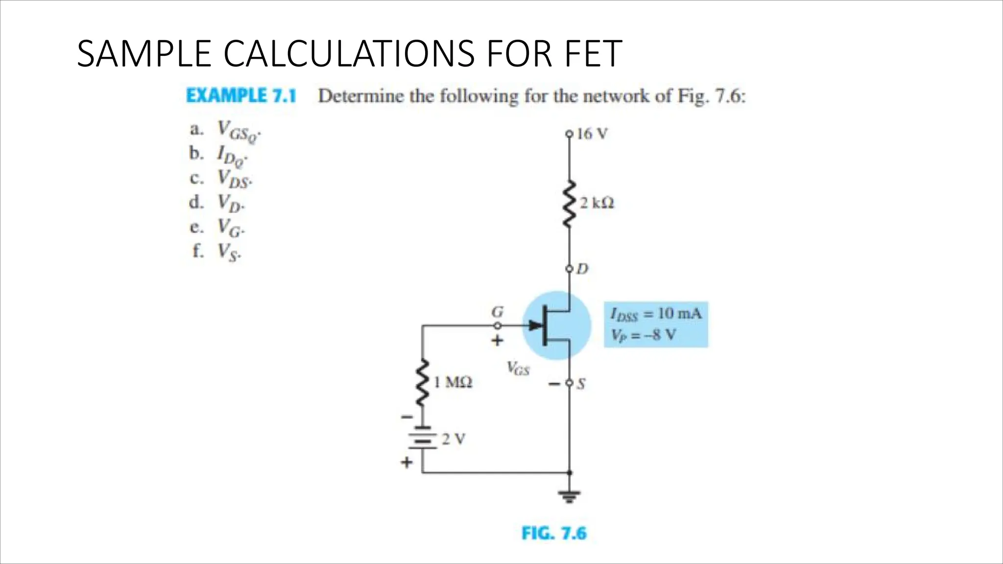 FIELD EFFECT TRANSISTOR FIXED BIAS CONFIGURATION | PPT FIELD EFFECT TRANSISTOR FIXED BIAS CONFIGURATION | PPT