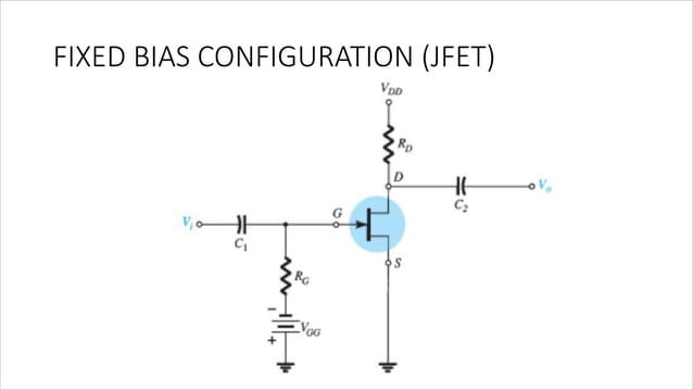 FIELD EFFECT TRANSISTOR FIXED BIAS CONFIGURATION | PDF