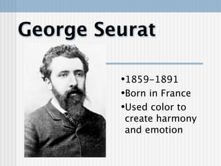 Dot Dot George Seurat | KEY | Painting | Arts and Crafts