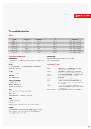 Seaward KD1E High Voltage HV Indicators & Detectors, Phasing Units ...