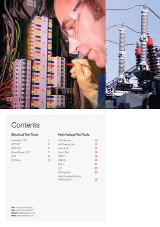 Seaward KD1E High Voltage HV Indicators & Detectors, Phasing Units ...