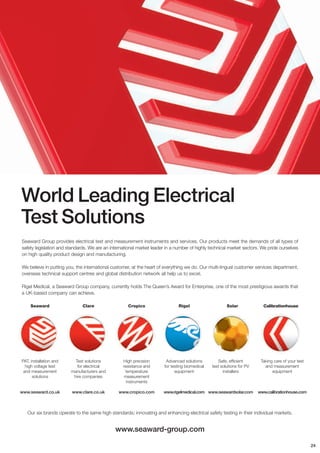 Seaward KD1E High Voltage HV Indicators & Detectors, Phasing Units ...