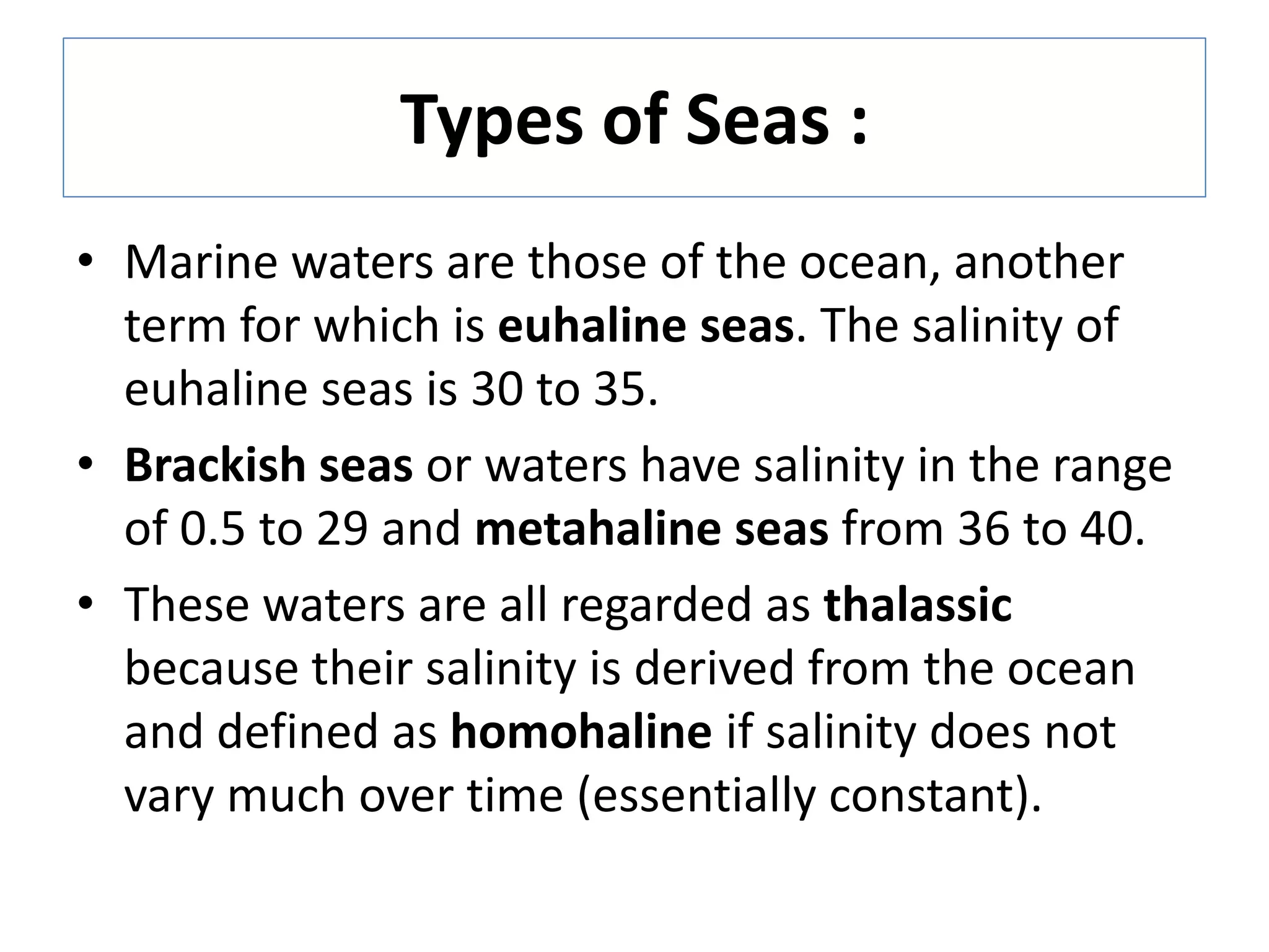 Seawater and its properties | PDF