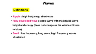 SEA WAVES AND SHIP RESPONSE- MECHANICS.pptx