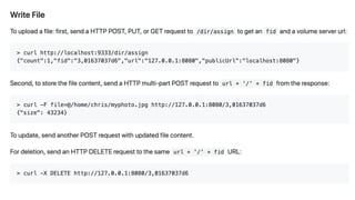 SeaweedFS introduction | PPT