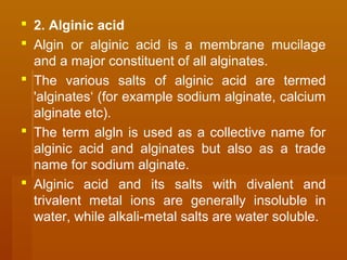 Seaweeds products, processing and utilization | PPT