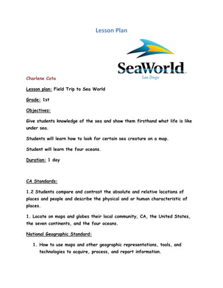 Sea world | PDF