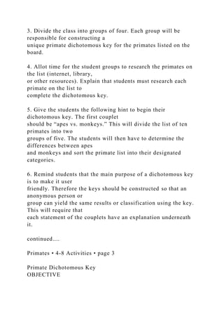 SeaWorldBusch GardensPrimates4-8 Classroom Activities.docx